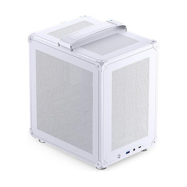 JONSBO ジョンスボ メッシュパネル Mini-ITX対応PCケース ▼カラー：ホワイト ▼サイドパネル：メッシュ ▼対応マザー形式：Mini-ITX、DTX ▼重量：2.5kg ▼USB3.0コネクタ数：1 ▼USB-Cコネクタ数：1...