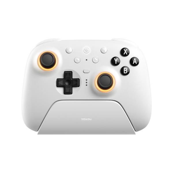 8BitDo Switch2対応 4つの追加ボタン Switchレイアウト ゲームパッド ▼接続：USB / Bluetooth / 2.4GHz ▼幅：147mm ▼奥行：103mm ▼高さ：62mm