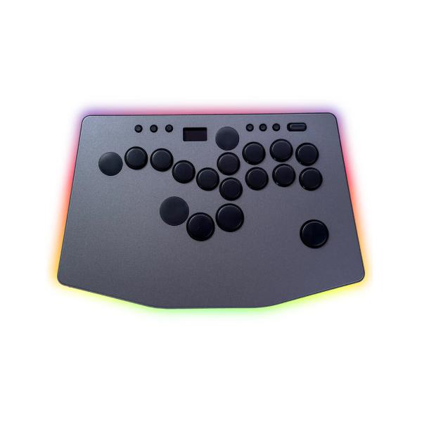 moimate　モイメイト 18ボタン＋レイアウト調整 精密な操作を極めるレバーレスコントローラー ▼接続：USB ▼ボタン数：18 ▼幅：297mm ▼奥行：191mm ▼高さ：18mm