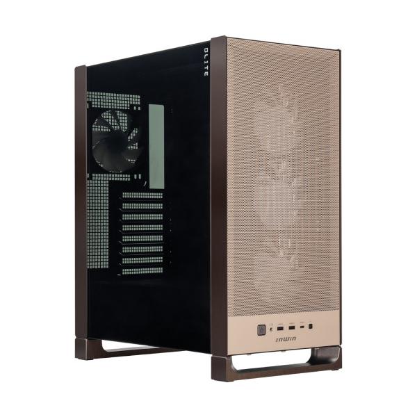 InWin インウィン 波状パターンのメッシュフロントパネルデザイン BTFマザー対応 ATX対応PCケース ▼カラー：その他 ▼サイドパネル：ガラス ▼背面コネクタ：対応 ▼対応マザー形式：ATX 、Micro ATX 、Mini-ITX...