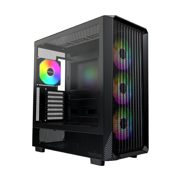 MONTECH ATX対応 PCケース ▼カラー：ブラック系 ▼サイドパネル：ガラス ▼対応マザー形式：ATX 、Micro ATX 、Mini-ITX ▼重量：5.8kg ▼内部3.5インチベイ：2 ▼内部2.5インチベイ：2 ▼USB3...