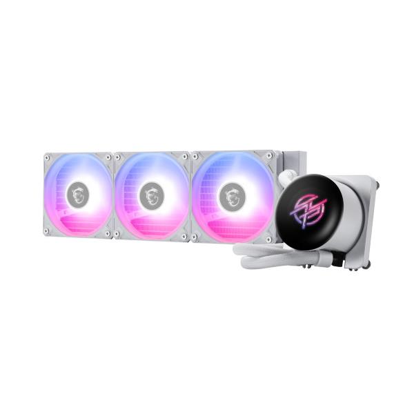 MSI エムエスアイ 2.1インチLCDパネル搭載 360mmラジエーター 一体型水冷クーラー ▼対応ソケット intel：1851/1700 ▼対応ソケット AMD：AM5/AM4 ▼ヒートシンク素材：アルミニウム ▼ファンサイズ：120...
