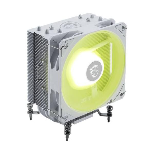 MSI エムエスアイ サイドフロー空冷CPUクーラー ▼対応ソケット intel：1851/1700 ▼対応ソケット AMD：AM5/AM4 ▼エアフロー：サイドフロー ▼色：ホワイト ▼LED：ARGB