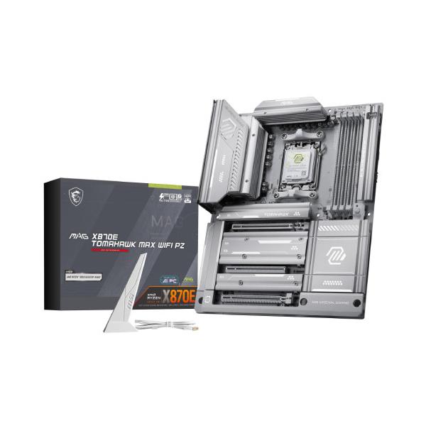 MSI エムエスアイ AMD X870E搭載 Socket AM5対応 ATXマザーボード ▼対応CPUソケット：Socket AM5 ▼チップセット：AMD X870E ▼フォームファクター：ATX ▼PCI Express x16：1 ...
