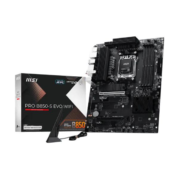 MSI エムエスアイ AMD B850搭載 Socket AM5対応 ATXマザーボード ▼対応CPUソケット：Socket AM5 ▼チップセット：AMD B850 ▼フォームファクター：ATX ▼PCI Express x16：1 (5...