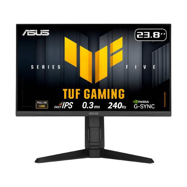 ASUS エイスース ▼駆動方式：FAST IPS 型 ▼表面処理：アンチグレア ▼液晶パネルサイズ：23.8型 ▼最大解像度：1920×1080 ▼最大リフレッシュレート：240Hz ▼HDR：HDR10 ▼応答速度（GTG）：1ms ▼...