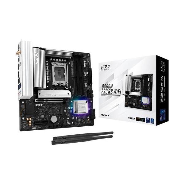 ASRock アスロック LGA 1851対応　Intel B860搭載　MicroATXマザーボード ▼対応CPUソケット：LGA1851 ▼チップセット：Intel B860 ▼フォームファクター：MicroATX ▼PCI Expre...