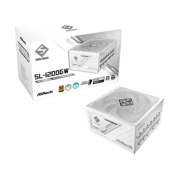 ASRock アスロック ATX3.1、PCI-E5.1対応12V-2x6コネクタ搭載80PLUS GOLD認証 1200W電源 ▼規格：ATX12V Ver 3 ▼定格出力：1200W ▼Cybenetics 効率認証：PLATINUM ...