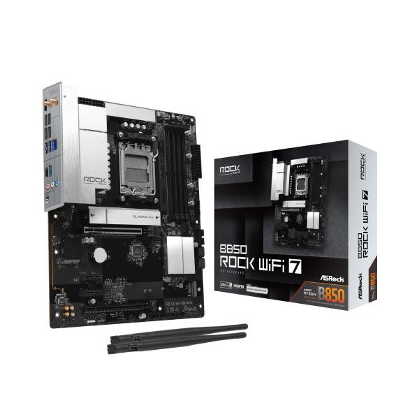 ASRock アスロック AMD B850搭載 Socket AM5対応 ATXマザーボード ▼対応CPUソケット：Socket AM5 ▼チップセット：AMD B850 ▼フォームファクター：ATX ▼PCI Express x16：1 ...