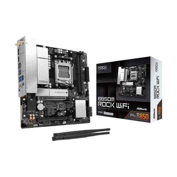 ASRock アスロック AMD B850搭載 Socket AM5対応 MicroATXマザーボード ▼対応CPUソケット：Socket AM5 ▼チップセット：AMD B850 ▼フォームファクター：MicroATX ▼PCI Expr...