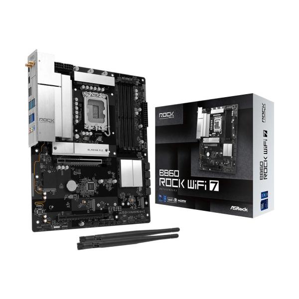 ASRock アスロック Intel B860搭載 LGA1851対応 ATXマザーボード ▼対応CPUソケット：LGA1851 ▼チップセット：Intel B860 ▼フォームファクター：ATX ▼PCI Express x16：1 (5...