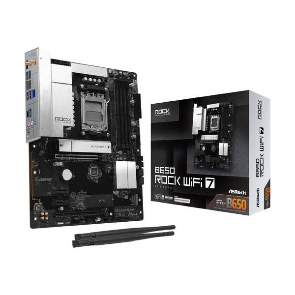 ASRock アスロック Socket AM5対応 AMD B650搭載 ATXマザーボード ▼対応CPUソケット：Socket AM5 ▼チップセット：AMD B650 ▼フォームファクター：ATX ▼PCI Express x16：1 ...