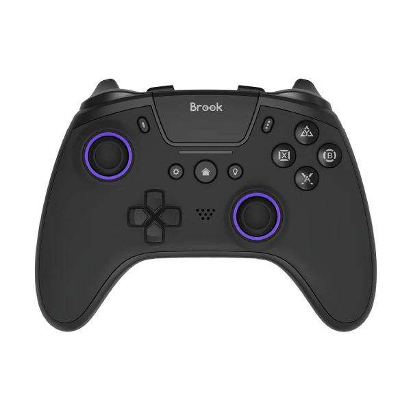 Brook 背面2/上部2の追加ボタン スムーズな操作性と没入感ある体験 ゲーミングパッド ▼接続：USB / Bluetooth ▼幅：150mm ▼奥行：110mm ▼高さ：64.7mm