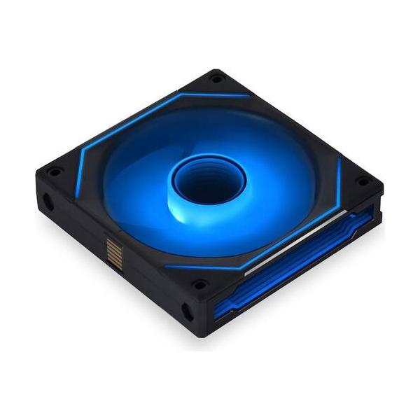 Lian Li リアンリー 最大4台までの連結可能　アドレサブルRGB LEDファン　1個パック（増設用） ▼サイズ：12cm ▼（最大）ファン回転数：2100rpm ▼LED：ARGB ▼フレームカラー：ブラック系 ▼接続方式：4pin ...