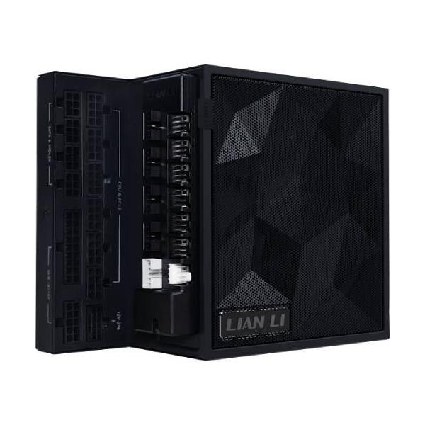 Lian Li リアンリー 80PLUS GOLD認証 セミファンレス仕様 デュアルチャンバー構造専用に設計されたL-Shapeデザイン ATX電源 1200W ▼規格：ATX12V Ver 3 ▼定格出力：1200W ▼Cybenetic...