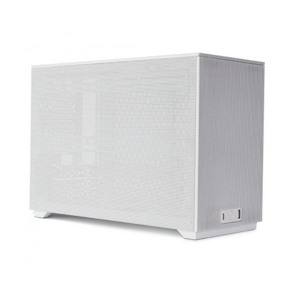 SSUPD フルメッシュ構造 最大3.4スロットのGPUに対応 Mini-ITX対応PCケース ▼カラー：ホワイト ▼サイドパネル：ガラス ▼対応マザー形式：Mini-ITX、Mini-DTX ▼重量：2.9kg ▼USB3.0コネクタ数：...