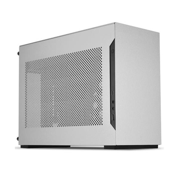 Lian Li リアンリー PCIe 5.0に対応したライザーケーブルを搭載 Mini-ITX対応PCケース ▼カラー：シルバー ▼サイドパネル：メッシュ ▼対応マザー形式：Mini-ITX ▼対応電源：SFX/SFX-L ▼上部ファン：1...