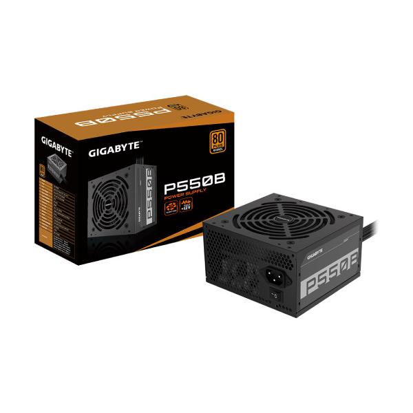 GIGABYTE ギガバイト 80PLUS BRONZE認証 550W電源 ▼規格：ATX12V Ver 2 ▼定格出力：550W ▼3.3V出力：18A ▼5V出力：15A ▼12V出力：43.5A ▼80PLUS認証：BRONZE ▼A...