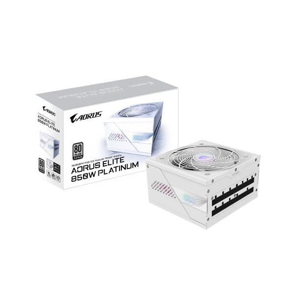 GIGABYTE ギガバイト 80PLUS PLATINUM認証 ATX 3.1対応　100%日本製キャパシタ使用 ATX電源 850W ▼規格：ATX12V Ver 3 ▼定格出力：850W ▼80PLUS認証：PLATINUM ▼奥行：...