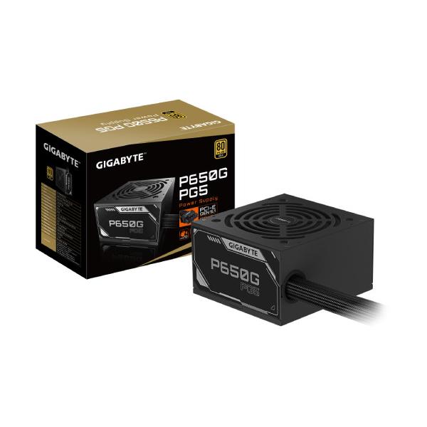 GIGABYTE ギガバイト 80PLUS GOLD認証 650W電源 ▼規格：ATX12V Ver 3 ▼定格出力：650W ▼最大出力：650W ▼3.3V出力：18A ▼5V出力：18A ▼12V出力：54.2A ▼80PLUS認証：...