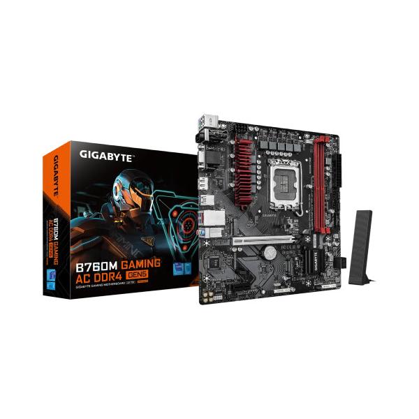 GIGABYTE ギガバイト LGA 1700対応　Intel B760搭載　MicroATX対応マザーボード ▼対応CPUソケット：LGA1700 ▼チップセット：Intel B760 ▼フォームファクター：MicroATX ▼PCI E...