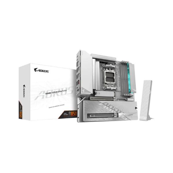 GIGABYTE ギガバイト AMD B850搭載 Socket AM5対応 MicroATXマザーボード ▼対応CPUソケット：Socket AM5 ▼チップセット：AMD B850 ▼フォームファクター：MicroATX ▼PCI Ex...