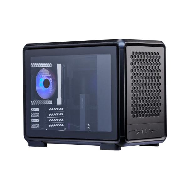 CoolerMaster クーラーマスター シグネチャーエクソスケルトン構造 MicroATX対応PCケース ▼カラー：ブラック系 ▼サイドパネル：ガラス ▼対応マザー形式：Micro ATX 、Mini-ITX ▼対応電源：ATX ▼後面...