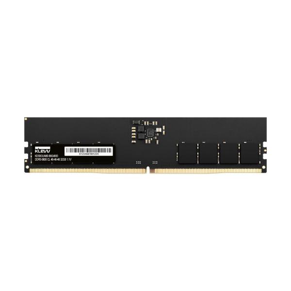 KLEVV DDR5-5600 32GBx1枚組 CL46 1.1V ▼対応：DDR5-5600 (PC5-44800) ▼容量：32GB（1枚） ▼ピン数：288ピン ▼CL：46 ▼メモリタイミング CL-RCD-RP-RAS：46-4...