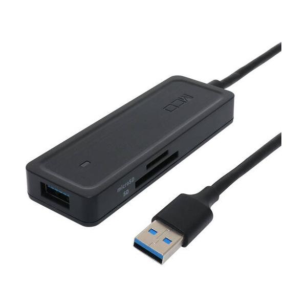 MIYOSHI ミヨシ 4台のUSB機器とSD・microSDカードが使用可能 高速データ伝送が可能な10Gbps対応 ▼規格：USB ▼種類：変換 ▼コネクタ形状1：USB-Aコネクタオス
