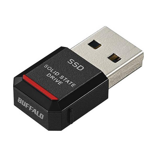 BUFFALO バッファロー USB 3.2（Gen.2）対応 耐衝撃ポータブルSSD ▼容量：500GB ▼インターフェース：USB3.2(Gen 2)/3.2(Gen 1)/3.1(Gen 2)/3.1(Gen 1)/3.0/2.0 ▼...