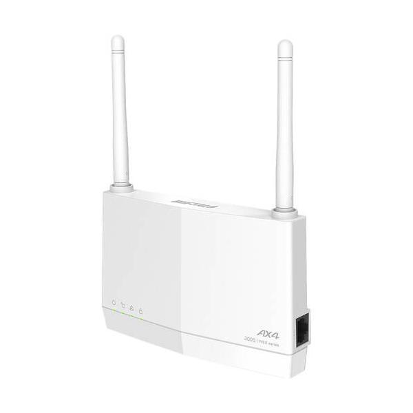 BUFFALO バッファロー Wi-Fi 6対応 無線LAN中継機 2401+573Mbps　外付けアンテナタイプ ▼規格：IEEE 802.11ax/ac/n/g/a/b ▼幅：140mm ▼奥行：33mm ▼高さ：87mm ▼重量：250g