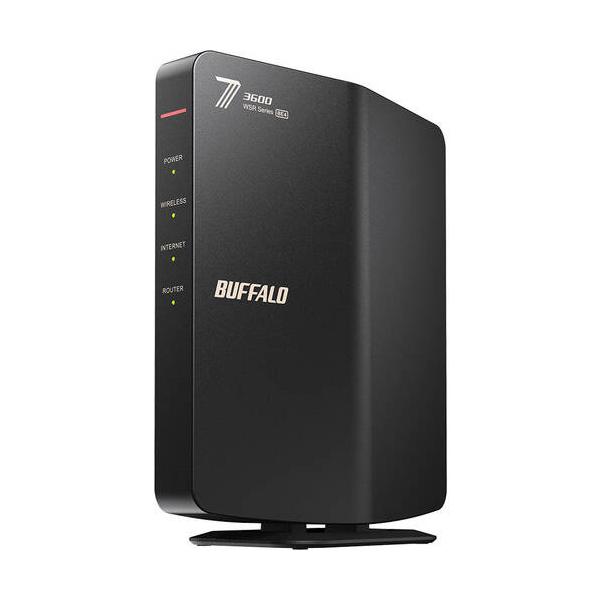 BUFFALO バッファロー Wi-Fi 7対応 デュアルバンドルーター スタンダードモデル ▼WAN側I/F：GbE ▼有線LAN I/F：3 ▼無線LAN規格：IEEE 802.11be/ax/ac/n/g/a/b ▼幅：43mm ▼奥...