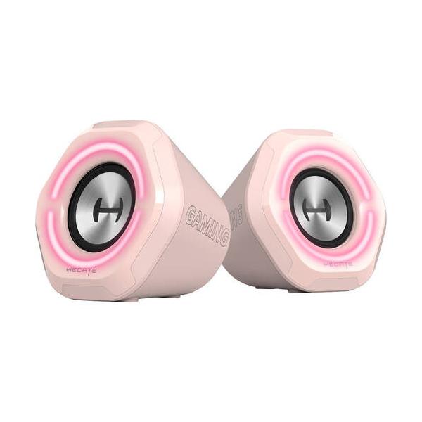 EDIFIER 合計出力5W 2.5インチフルレンジ ゲーミングスピーカー ▼幅：120mm ▼奥行：110mm ▼高さ：110mm ▼Bluetoothバージョン：5.3 ▼対応コーデック：SBC ▼給電方法：USB ▼保証期間：1年