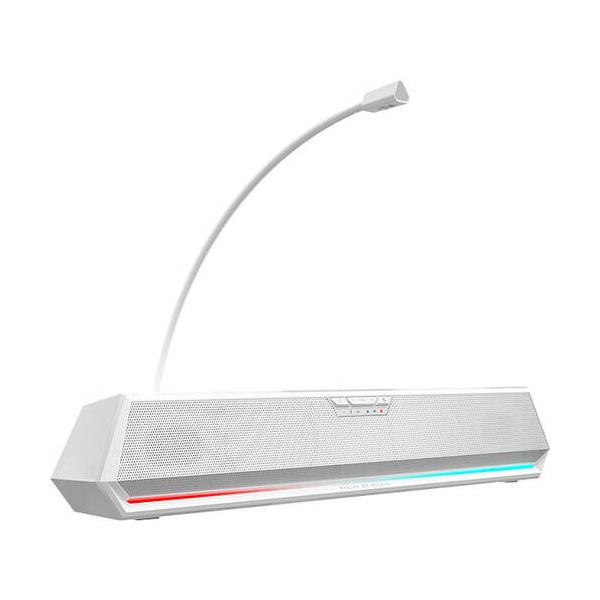 EDIFIER 合計出力5W バーチャル7.1サラウンド バー型ゲーミングスピーカー ▼チャンネル：7.1ch ▼幅：408mm ▼奥行：64mm ▼高さ：67mm ▼Bluetoothバージョン：5.3 ▼対応コーデック：SBC ▼給電方...