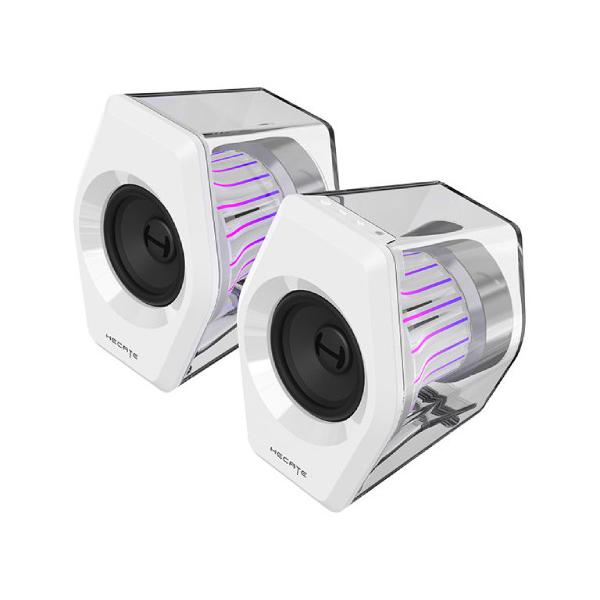 EDIFIER HECATE 合計出力32W 3インチフルレンジ ゲーミングスピーカー ▼チャンネル：7.1ch ▼幅：116mm ▼奥行：120mm ▼高さ：160mm ▼Bluetoothバージョン：5.4 ▼対応コーデック：SBC ▼...