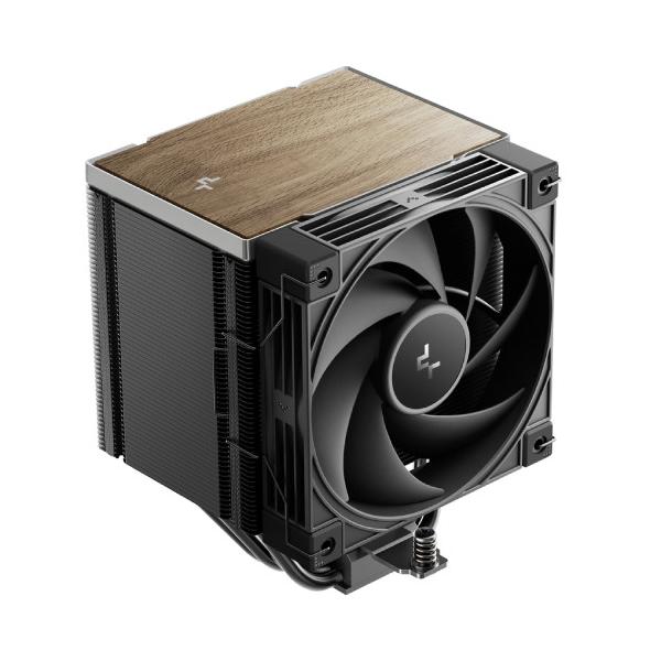 DEEPCOOL 洗練された木目調トップカバー 0-RPM スタート/ストップに対応 シングルタワー型空冷CPUクーラー ▼対応ソケット intel：1851/1700 ▼対応ソケット AMD：AM5/AM4 ▼エアフロー：サイドフロー ▼...