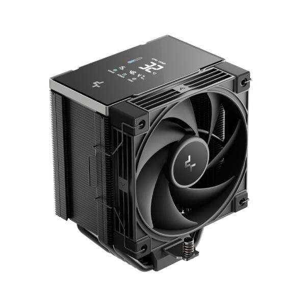 DEEPCOOL 4つのセグメントをモニタリング可能なLCD 0-RPM スタート/ストップに対応 プレミアムシングルタワー空冷CPUクーラー ▼対応ソケット intel：1851/1700 ▼対応ソケット AMD：AM5/AM4 ▼エアフ...