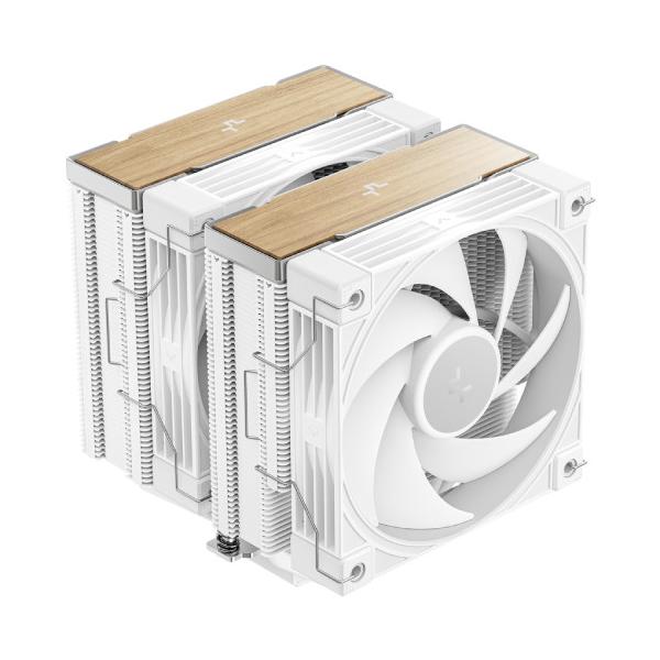 DEEPCOOL 洗練された木目調トップカバー 0-RPM スタート/ストップに対応 デュアルタワー型空冷CPUクーラー ▼対応ソケット intel：1851/1700 ▼対応ソケット AMD：AM5/AM4 ▼エアフロー：サイドフロー ▼...