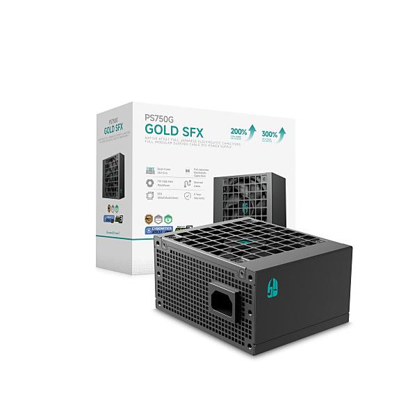 DEEPCOOL Cybenetics Platinum / PPLP Gold認証取得 ATX3.1準拠 SFX電源 ▼規格：SFX ▼定格出力：750W ▼Cybenetics 効率認証：PLATINUM ▼Cybenetics 静音認...