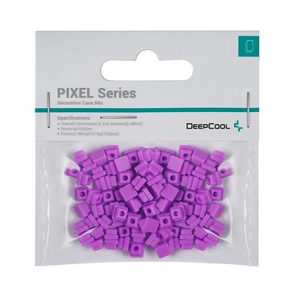 DEEPCOOL DeepCool製PCケースにオリジナルデザインを描けるゴム製「ビット」 100個入り ▼種類：デコレーションパネル