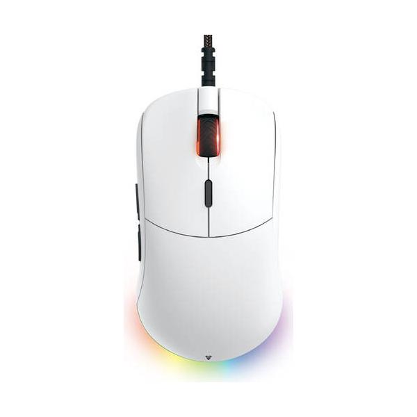 Fantech ファンテック 重量69g、左右対称デザインの有線ゲーミングマウス ▼有線接続：USB ▼センサー方式：光学式 ▼最大解像度：16000 ▼ボタン数：7 ▼幅：58mm ▼奥行：120mm ▼高さ：38mm ▼ケーブル長：1....