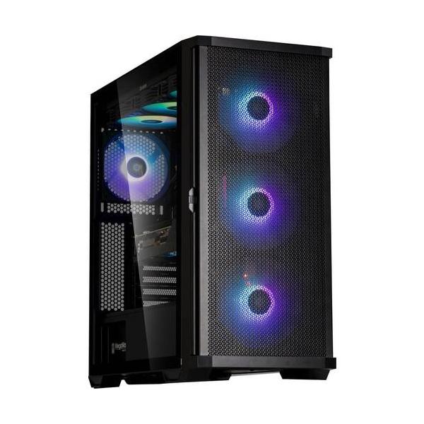 ZALMAN ザルマン アドレサブルRGBファン4基　エアフローを重視したメッシフロントパネル搭載　ミドルタワー型PCケース ▼カラー：ブラック系 ▼サイドパネル：ガラス ▼対応マザー形式：ATX 、Micro ATX 、Mini-ITX ...