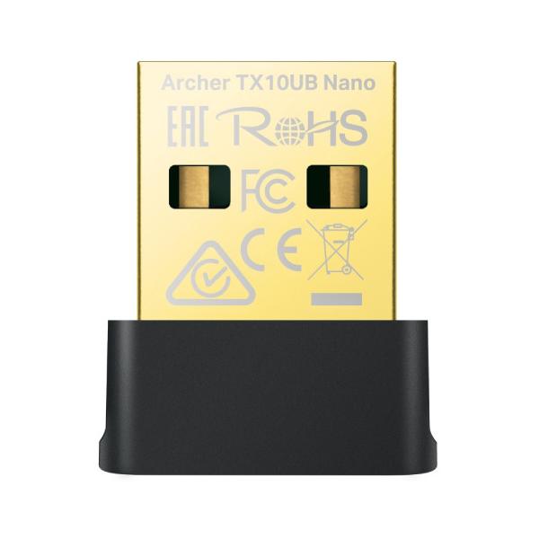 TP-Link ティーピーリンク Bluetooth 5.3対応 ナノUSBWi-Fi子機 ▼規格：IEEE 802.11ax/ac/n/g/a/b ▼インターフェース：USB2.0
