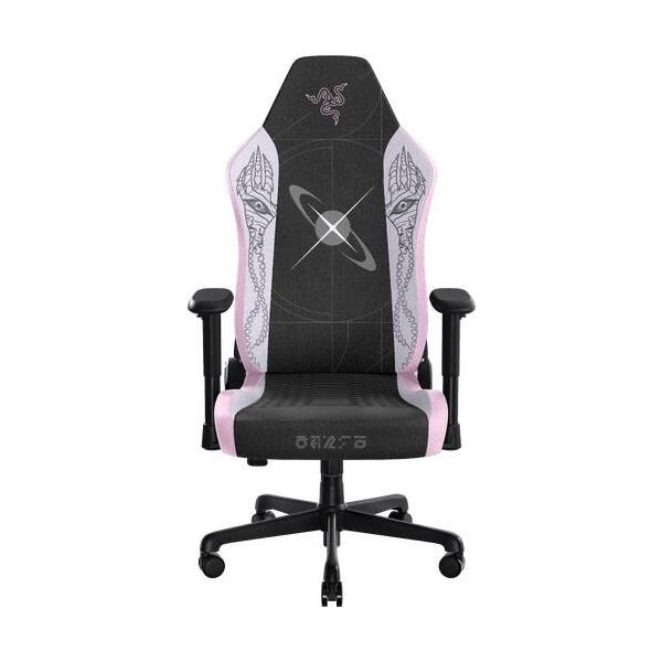 Razer レイザー 鳴潮コレクション　ゲーミングチェア ▼肘掛：あり（可動） ▼脚：5本 ▼キャスター：○ ▼フットレスト：× ▼座面部耐荷重量：136kg