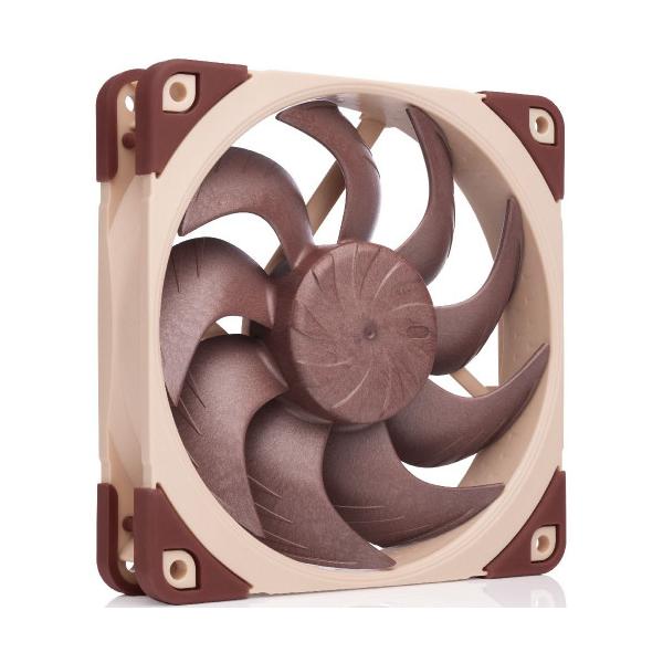 Noctua ノクチュア 25mm厚　最大1100rpm　120mm角ファン ▼サイズ：12cm ▼（最大）ファン回転数：1100rpm ▼LED：LED非搭載 ▼フレームカラー：その他 ▼接続方式：4pin (PWMファン)