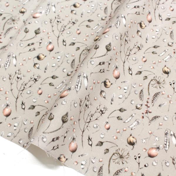 ■サイズ/幅約150cm■素材/綿100%ハンドメイド 手芸 手作り 手づくり 手仕事 手しごと 布 布地 生地 きじ ドイツ ドイツ輸入 植物 妖精 フェアリー おしゃれ 手芸材料の総合専門店 洋裁・手芸の老舗