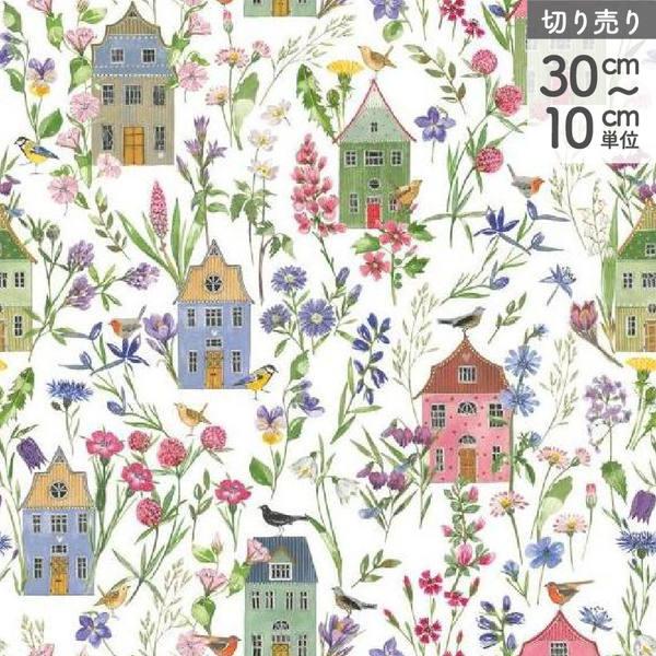 ■サイズ/幅約150cm■素材/綿100%ハンドメイド 手芸 手作り 手づくり 手仕事 手しごと 布 布地 生地 きじ ドイツ ドイツ輸入 植物 妖精 フェアリー おしゃれ 手芸材料の総合専門店 洋裁・手芸の老舗