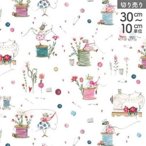 ■サイズ/幅約150cm■素材/綿100%ハンドメイド 手芸 手作り 手づくり 手仕事 手しごと 布 布地 生地 きじ ドイツ ドイツ輸入 植物 妖精 フェアリー おしゃれ 手芸材料の総合専門店 洋裁・手芸の老舗
