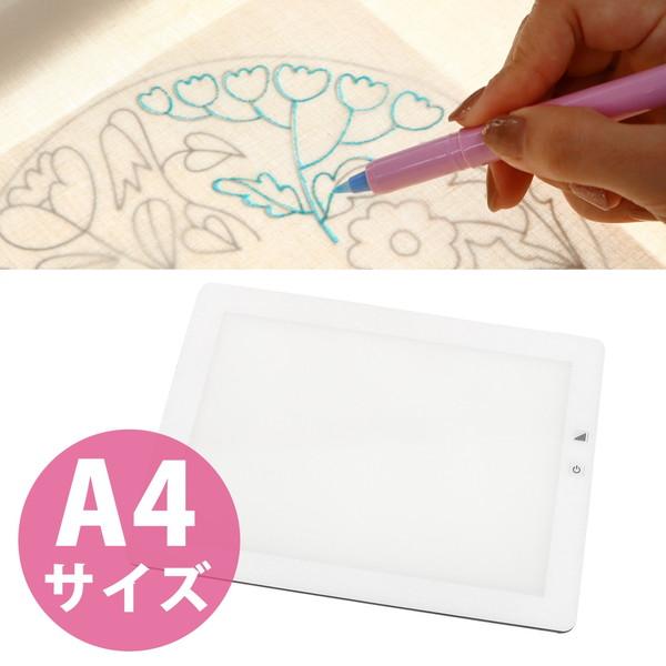 機能性を追求したフォルム。 トレースを快適に。 〇本体寸法：W350xH262xD8mm 〇透写寸法：W297xH210mm 〇調光：7段階 〇電源アダプター：AC100~240V　DC12V1A 〇消費電力：5W 〇LED寿命：約40,0...