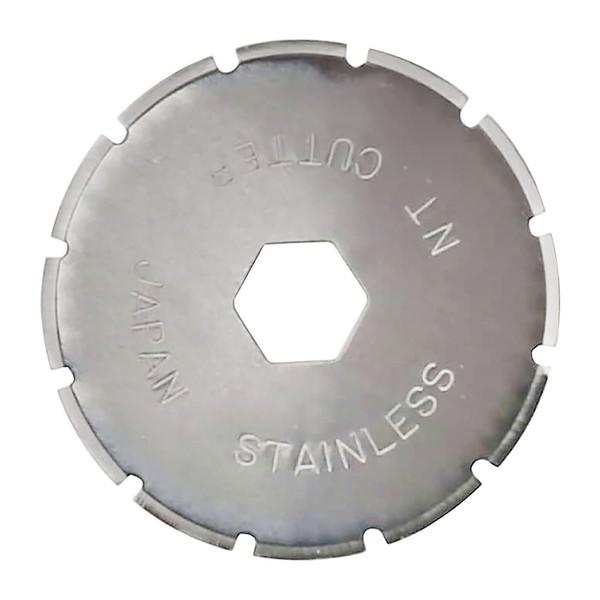 【タイプ】 ウェーブカッター替刃: 波型に切れるタイプ 曲線切りカッター替刃: 曲線に切れるタイプ スキップカッター替刃: ミシン目に切れるタイプ ■サイズ/刃φ28mm ■素材/金属製、スキップ刃・ウェーブ刃（ステンレス鋼） ■入数/刃2...